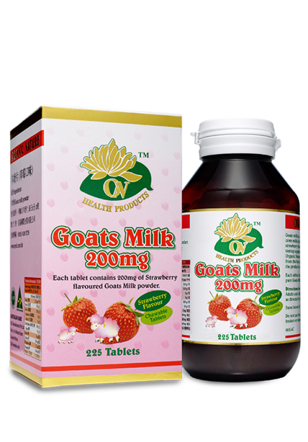 Smart Children's Supplements, Goat Milk (Natural/Strawberry Flavour)